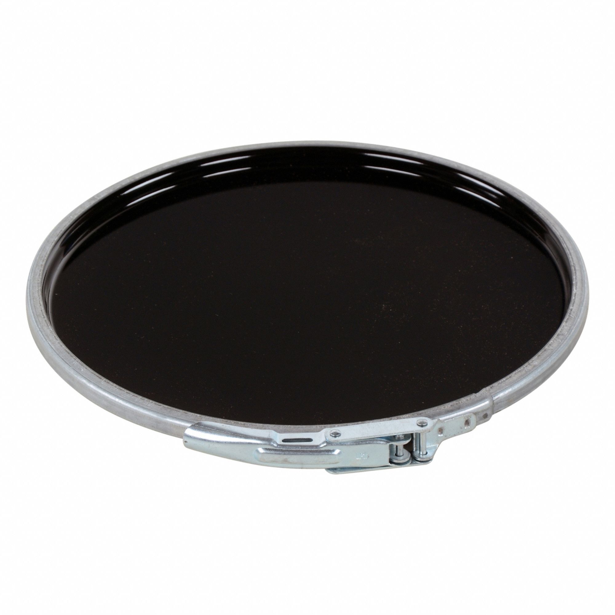 Gasketed/Lever Lock, 12 3/4 in Overall Dia, Pail Lid - 6MRJ0|LID-STL-LL ...