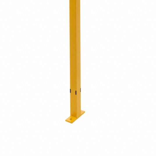 VELOX, 6 ft, 2 1/2 in x 7 1/2 in, Machine Guard Corner Post - 6TMK6 ...