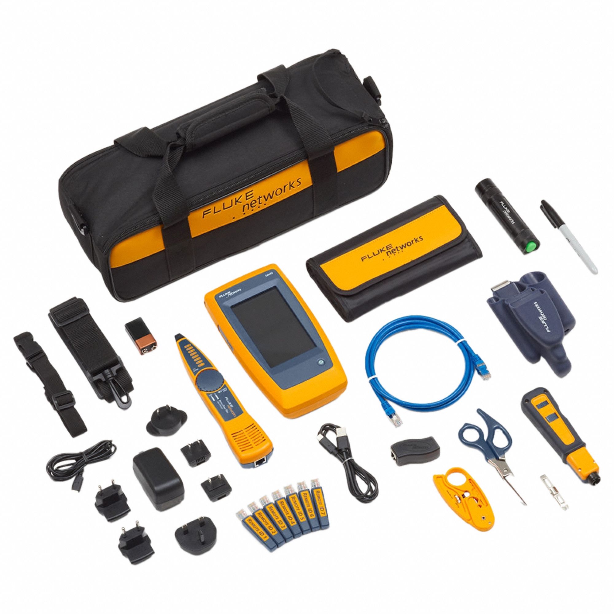 FLUKE NETWORKS, LinkIQ, Technician Kit with IS60 Pro-Tool Kit ...