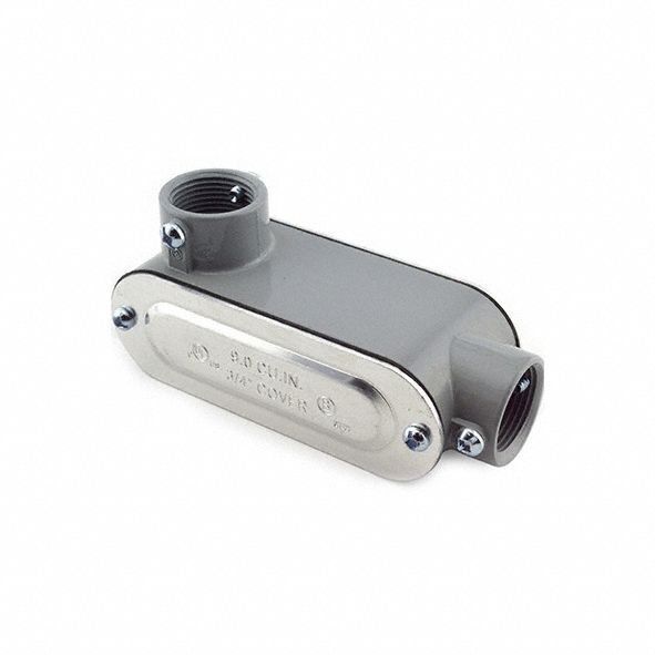 Die Cast Zinc, 3/4 in Trade Size, Metallic Conduit Outlet Bodies ...