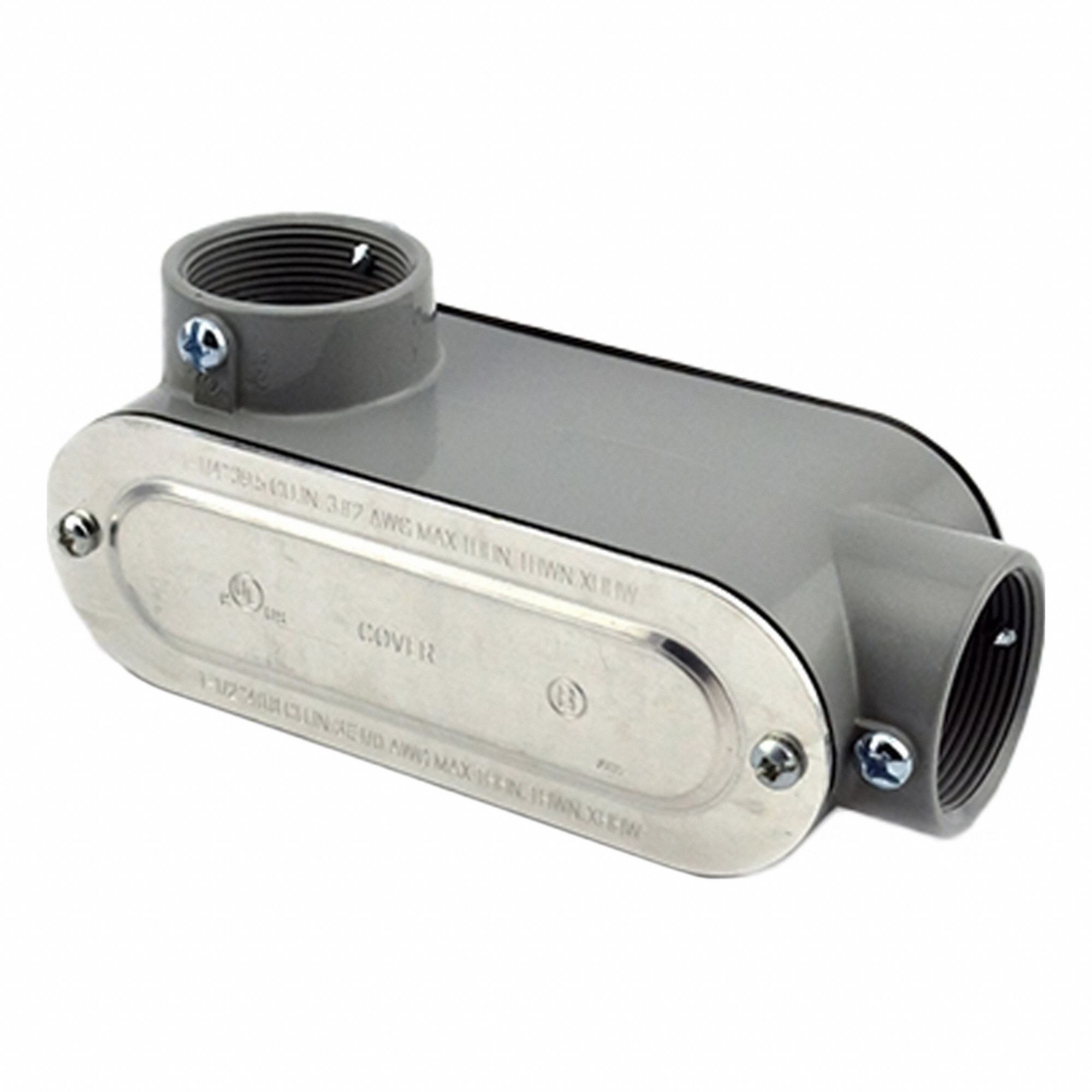 Die Cast Zinc, 1 1/2 in Trade Size, Metallic Conduit Outlet Bodies ...