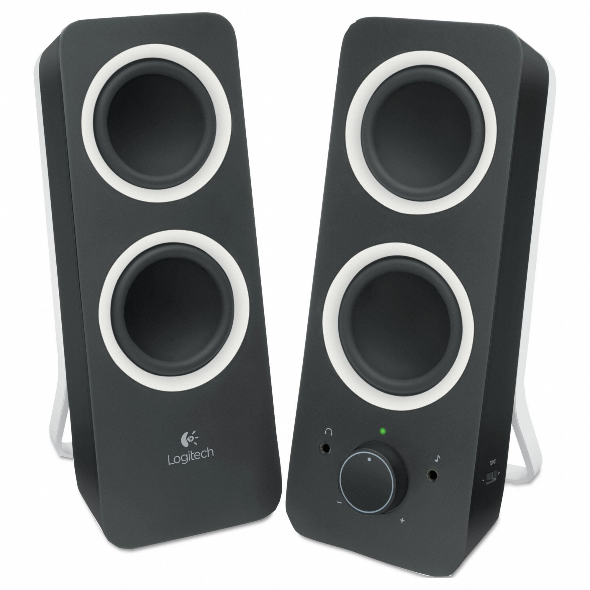 LOGITECH, Powered, 2-Way, Speaker - 51XF11|980-000800 - Grainger