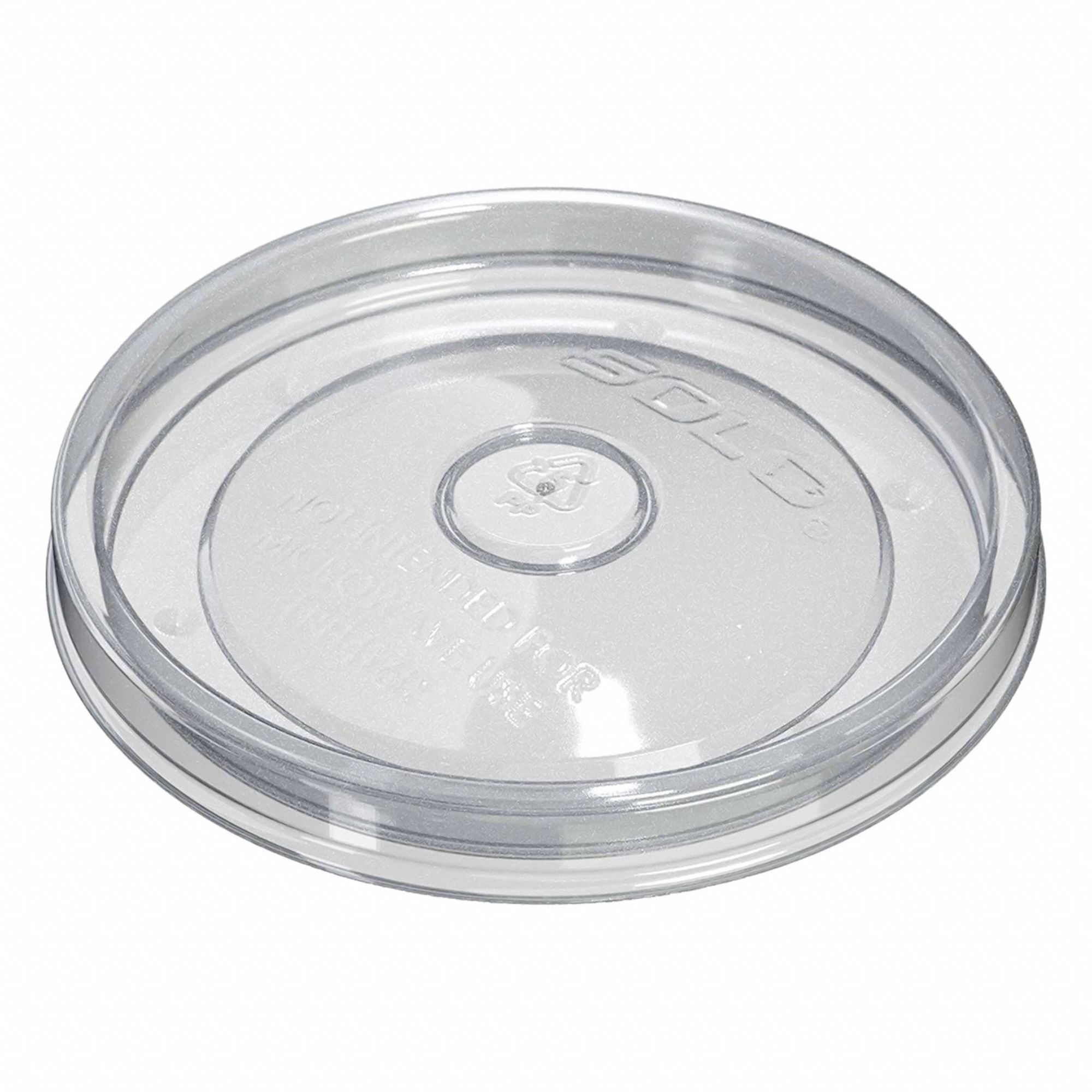 Vented Recessed Lid, 16 oz - Grainger
