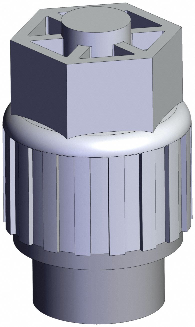 PLUG, 1/4" - 2AC344|LQ3-2P07-2 - Grainger
