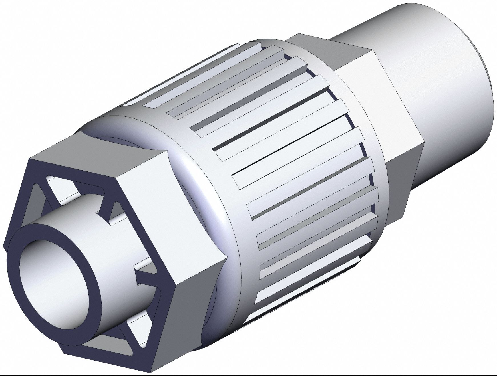 SMC, 3/8 in Pipe x 3/8 in OD Size, NPT x Compression, High Priority ...