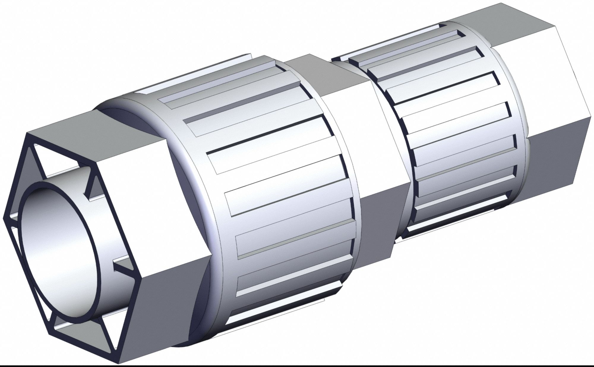 SMC, 1 in OD x 3/4 in OD Size, Compression x Compression, High Priority ...