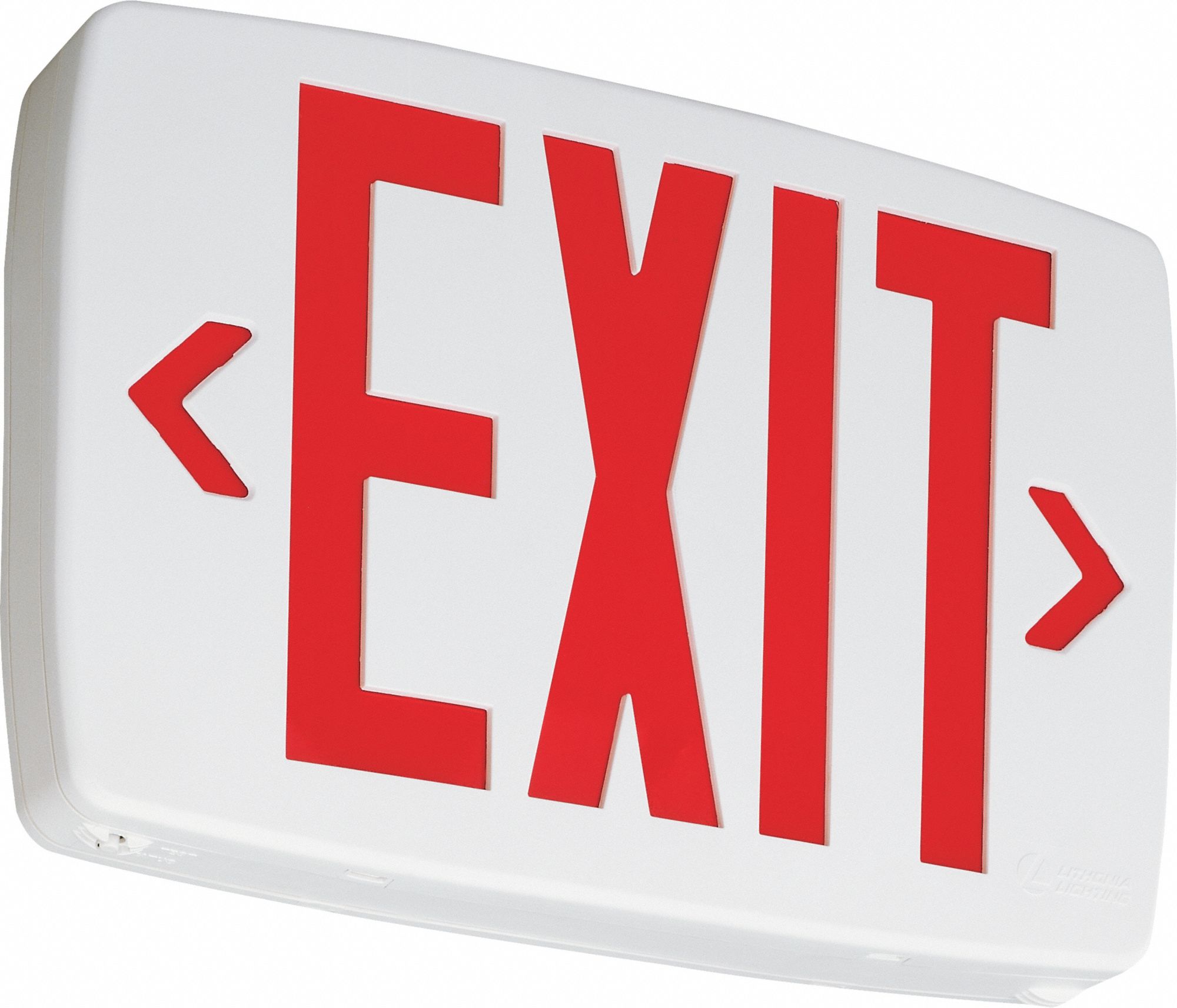 Emergency Battery Backup Led Exit Sign 802nf8 Lqm S W 3 R Mvolt El