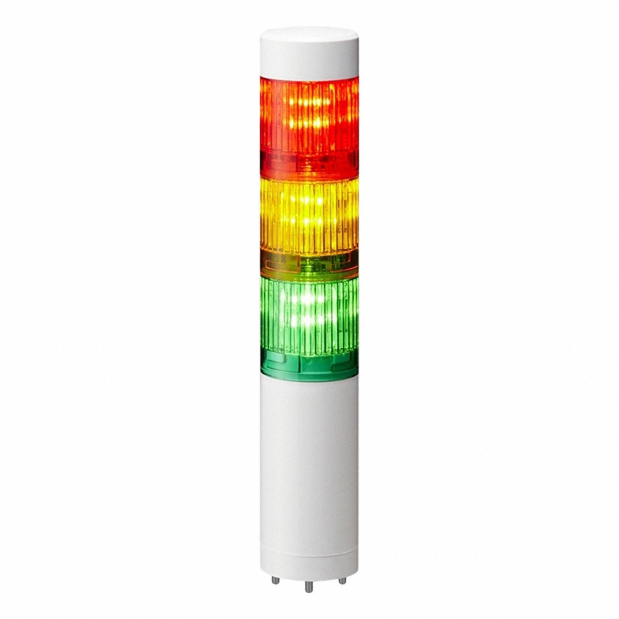 PATLITE, 3 Tier, No Sounder Tier, Tower Light Assembly - 827A55|LR4 ...