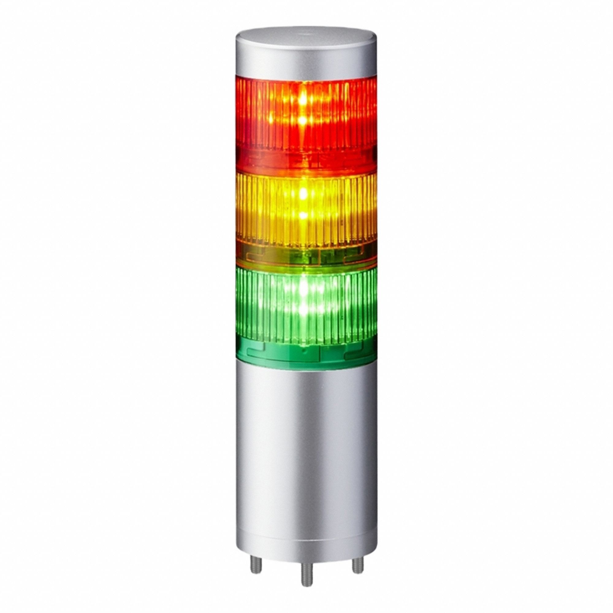 PATLITE, 3 Tier, No Sounder Tier, Tower Light Assembly - 827A97|LR6 ...