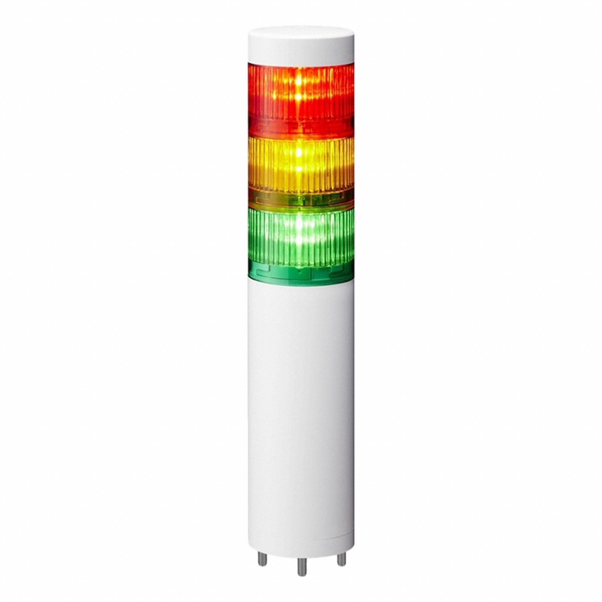PATLITE, 3 Tier, No Sounder Tier, Tower Light Assembly - 827AA6|LR6 ...