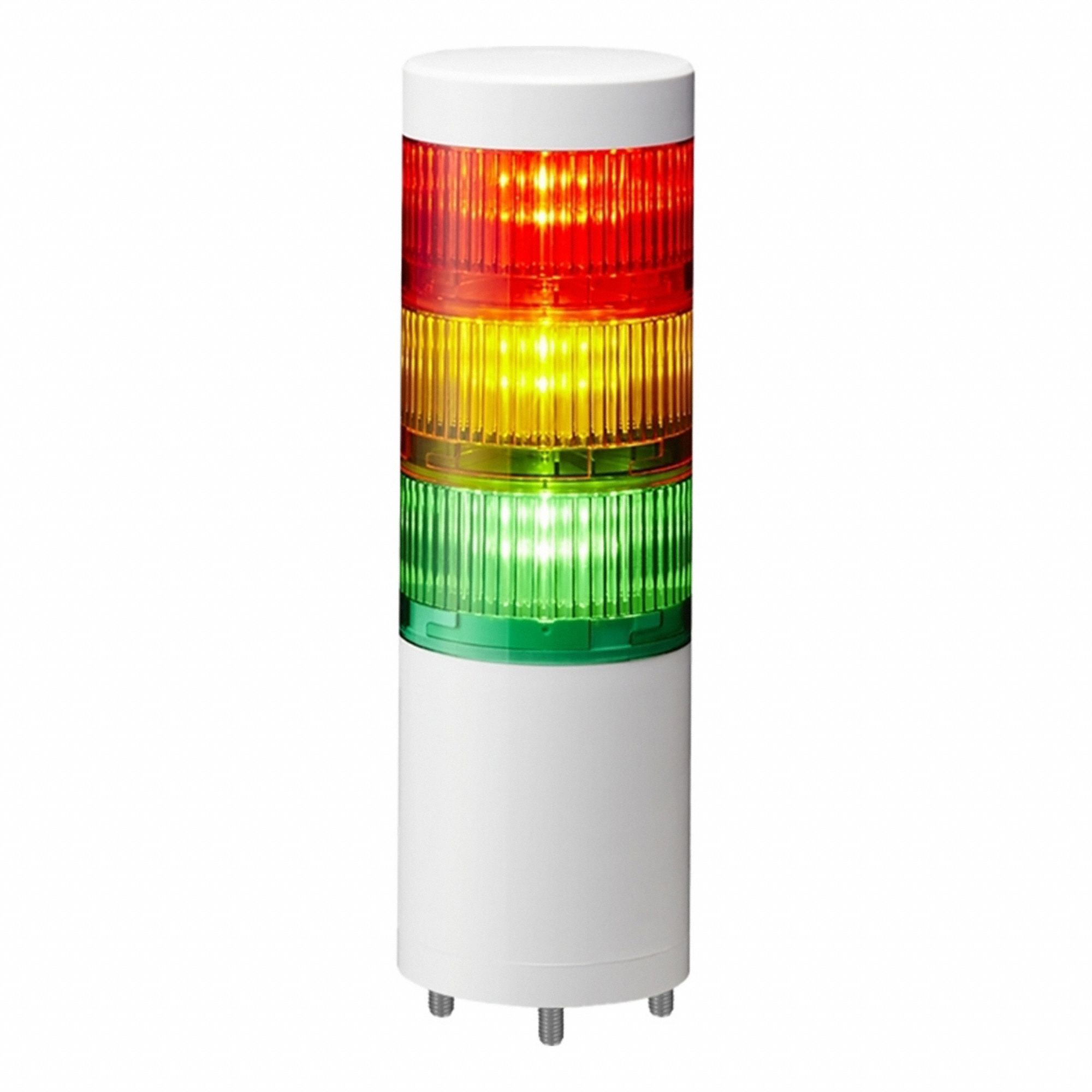 PATLITE, 3 Tier, No Sounder Tier, Tower Light Assembly - 827AH8|LR7 ...