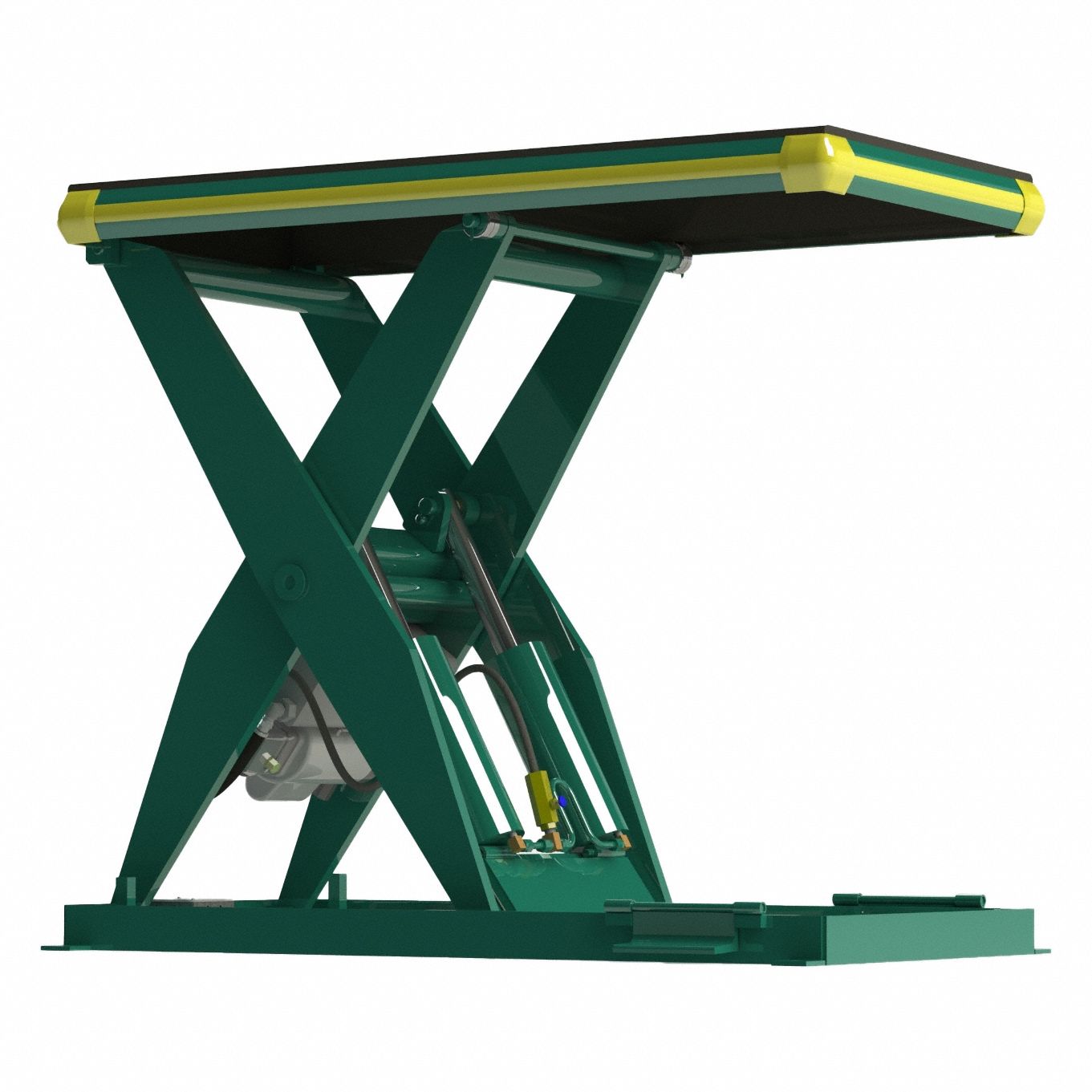 SOUTHWORTH, Electric, 4,000 lb Load Capacity, Scissor Lift Table ...