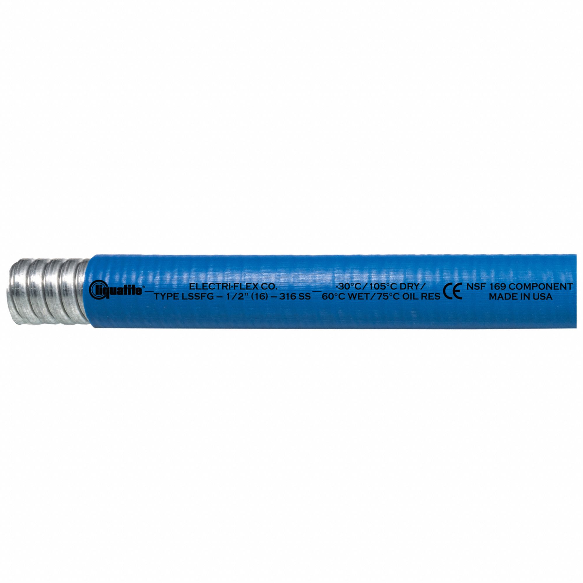 1 in Trade Size, Blue, Liquid Tight Conduit - 787L50|LSSFG-13 - Grainger