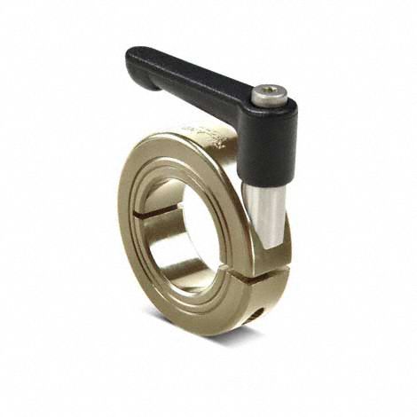 RULAND MANUFACTURING, 24 mm Bore Dia, Round, Quick Clamping Shaft ...