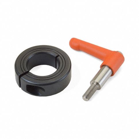 RULAND MANUFACTURING, 40 mm Bore Dia, Round, Quick Clamping Shaft ...