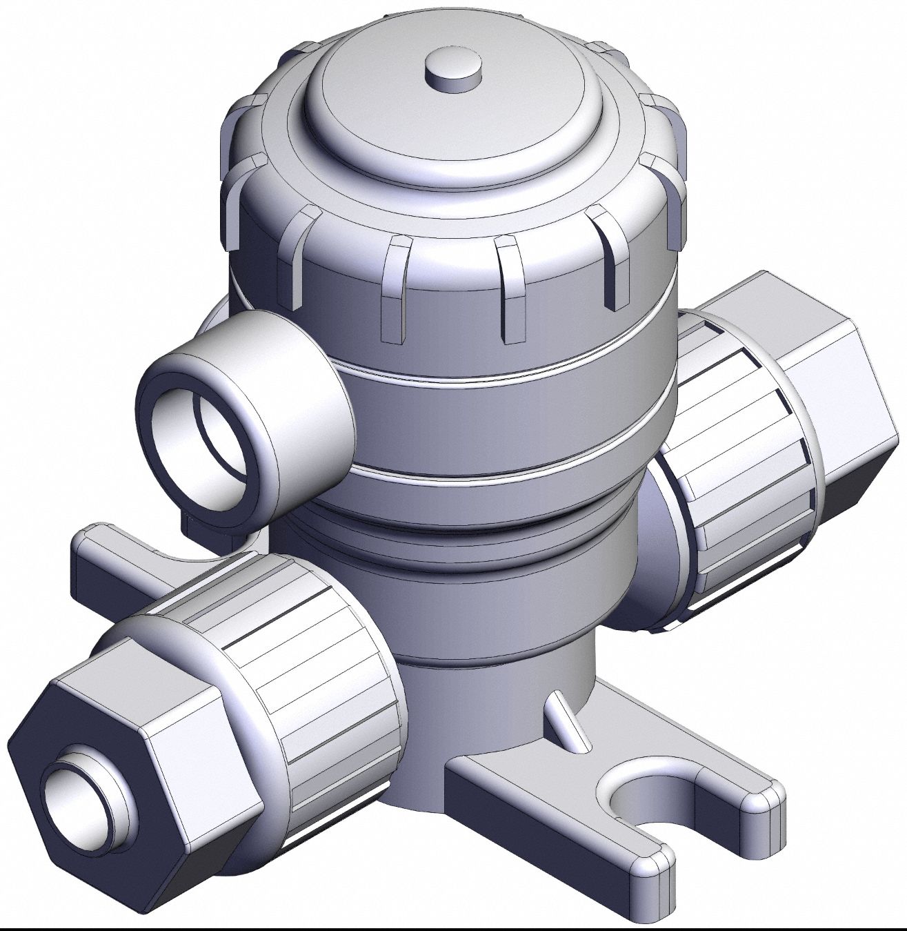 High purity chemical liquid valve - 2AC522|LVQ20-Z07R-9 - Grainger