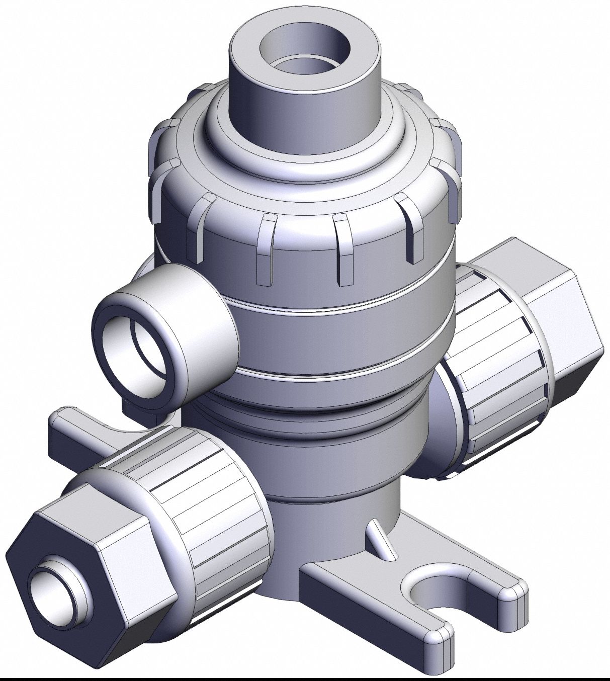 SMC, 1/4 in, Air to Spring, Chemical Liquid Valve - 2AC523|LVQ21-Z07R ...