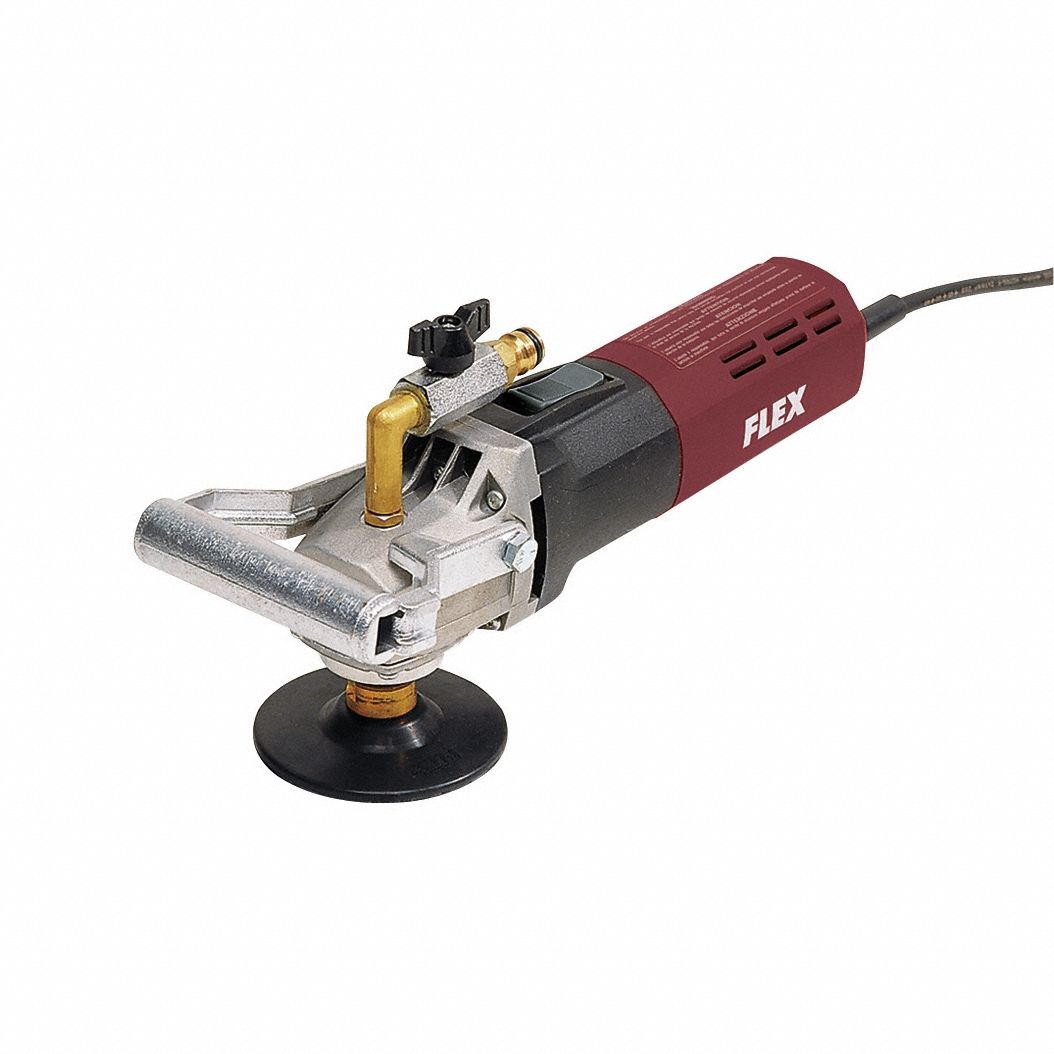 FLEX NORTH AMERICA, 5 in Max., Hook and Loop, Wet Polisher - 53GK14|LW ...