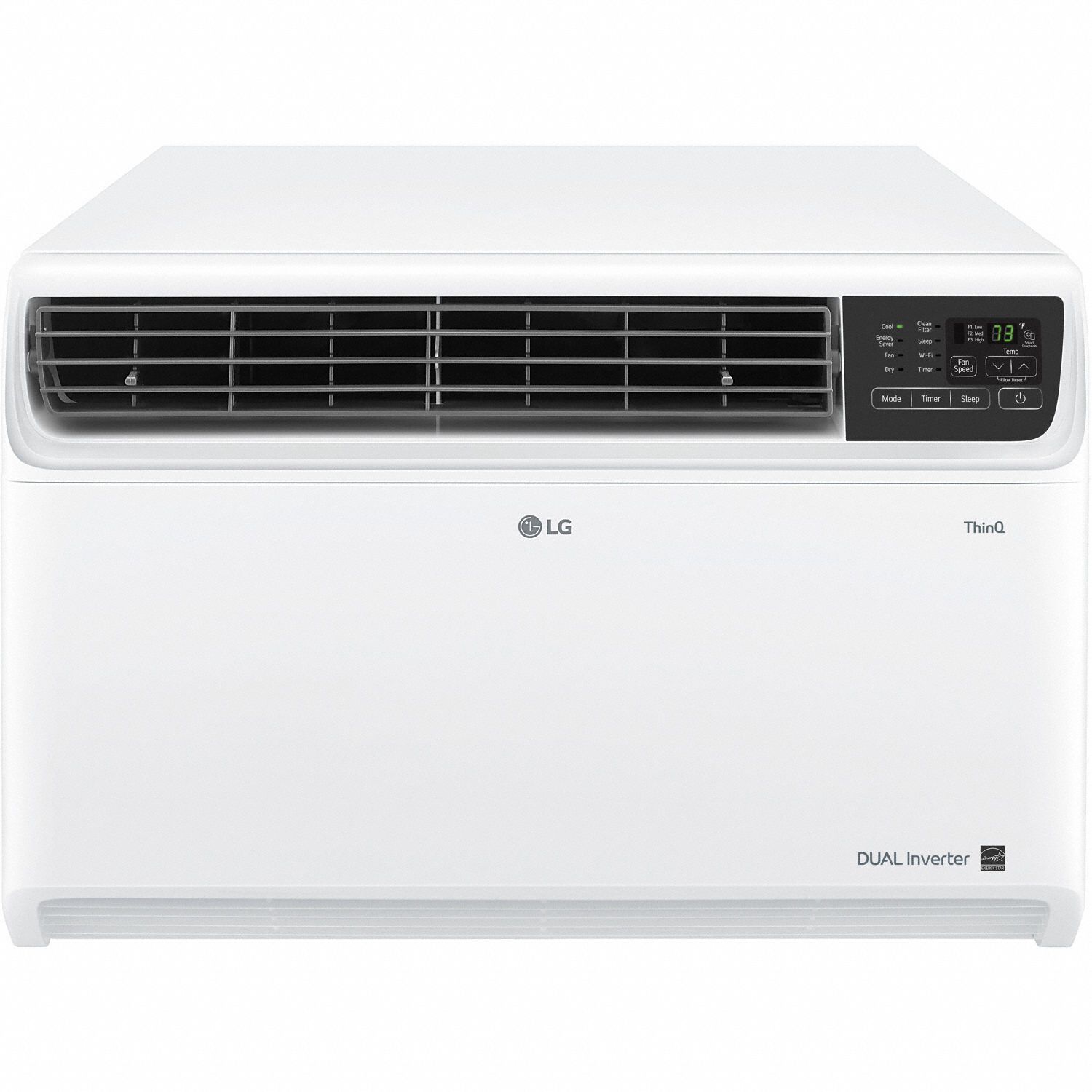 LG, 700 sq ft – 1,000 sq ft, 18,000 BtuH, Window Air Conditioner ...