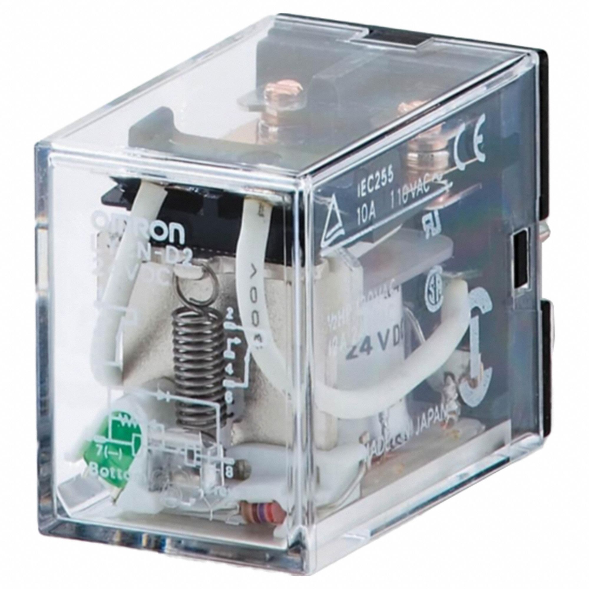 OMRON, Socket Mounted, 24V DC, General Purpose Relays - 811T65|LY2ZN-DC24 - Grainger