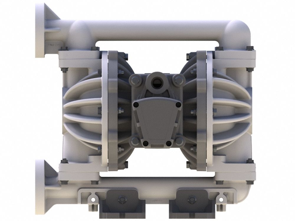VERSA-MATIC, Polypropylene, Bolt, Air Operated Double Diaphragm Pump ...