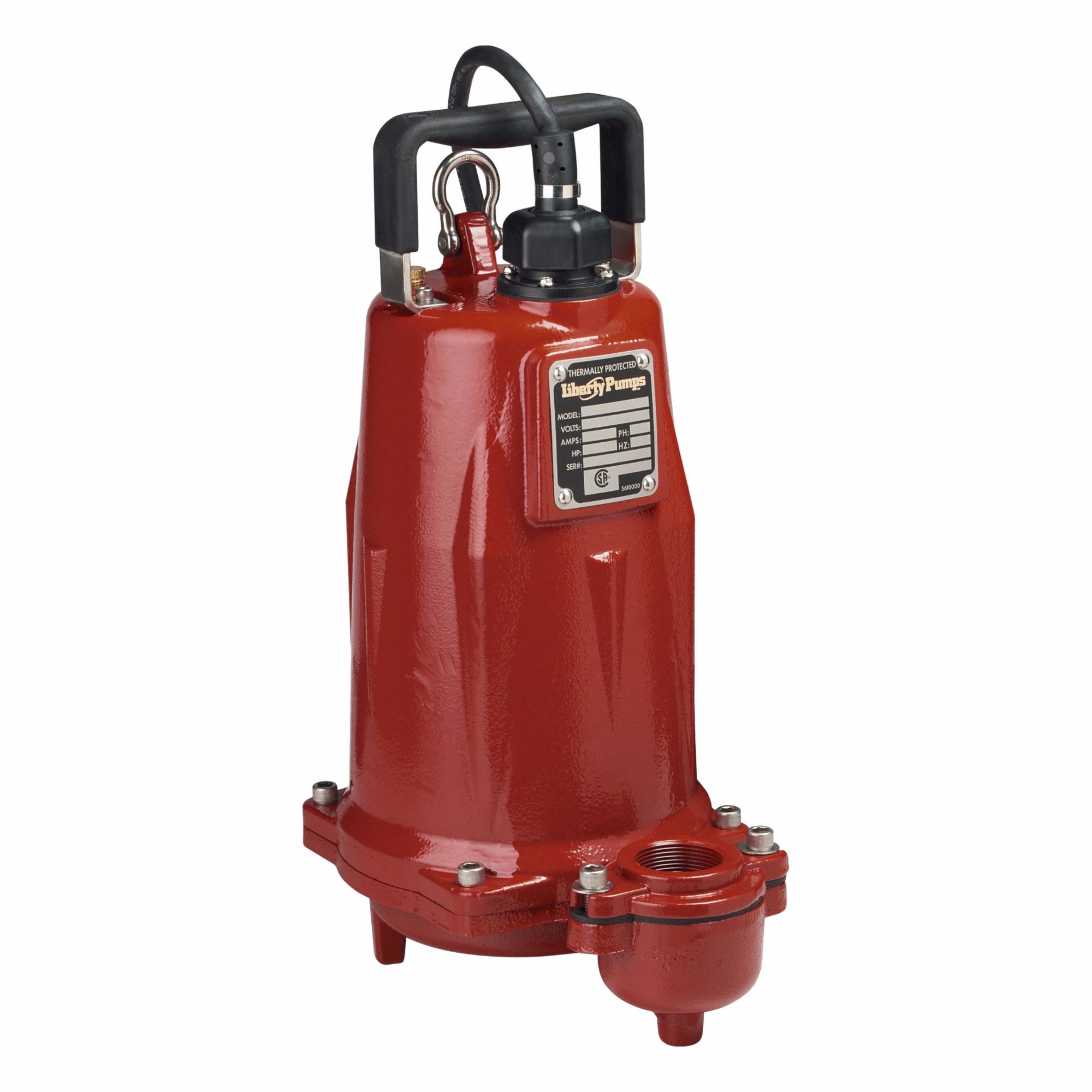 LIBERTY PUMPS, 1 1/2 hp, 208 to 230V AC, Effluent Pump - 856FA7|FL153M-3 - Grainger