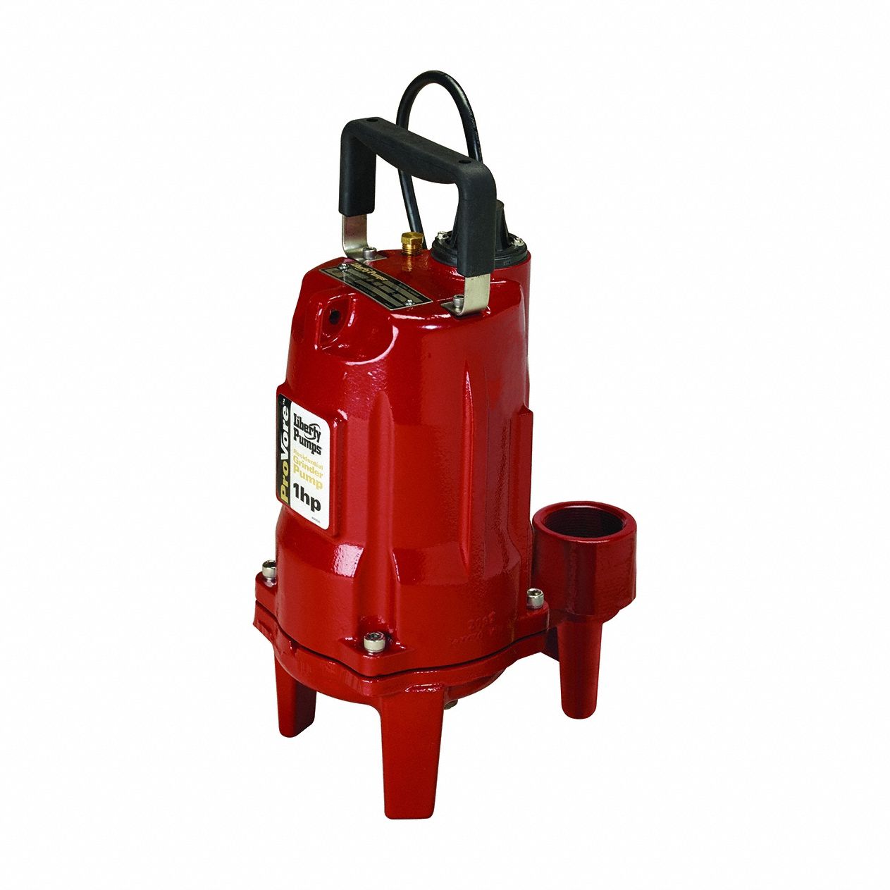 LIBERTY PUMPS, Vertical, Single Phase, ProVore Grinder Pump - 856GJ7 ...