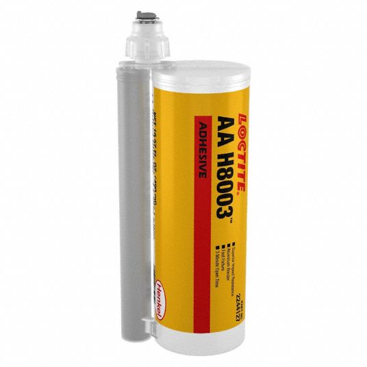 LOCTITE, AA H8003, Ambient Cured, Structural Adhesive - 810YV4|2244127 ...