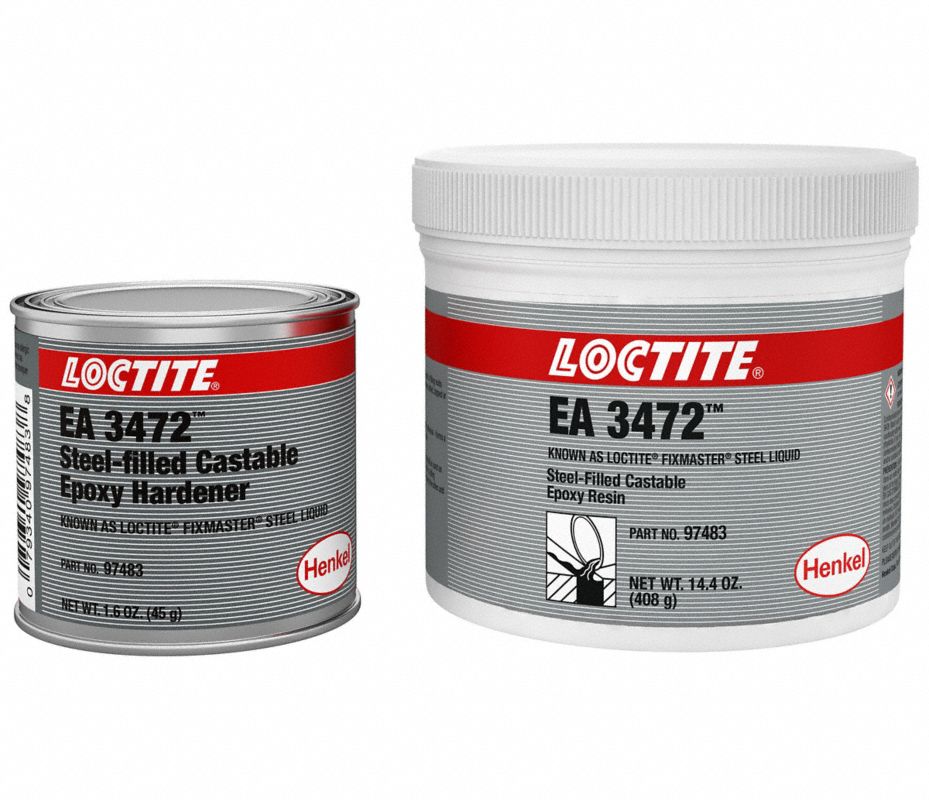 LOCTITE Acero Líquido Juego de 1 lb. con Rango de Temperatura de Hasta ...