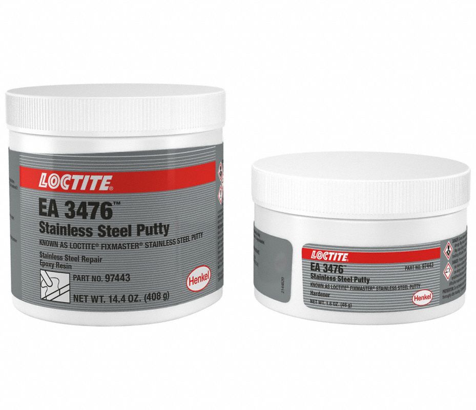 LOCTITE Masilla, Acero Inoxidable 1 lb con Rango de Temperatura de ...