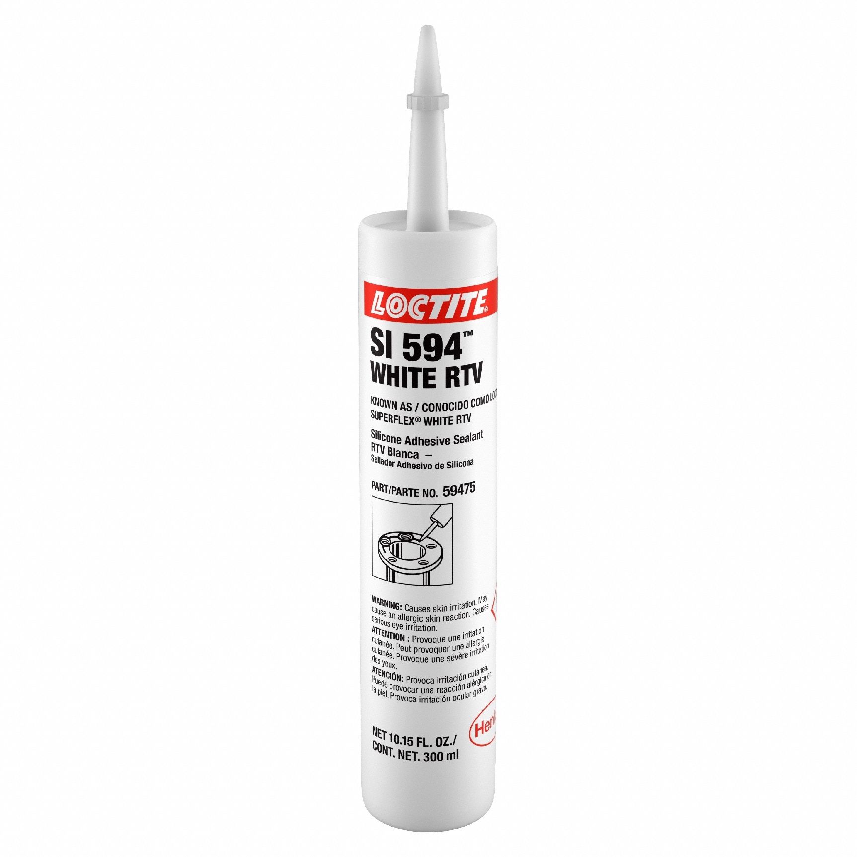 LOCTITE, SI 594, White, Adhesive Sealant - 810YU0|193998 - Grainger