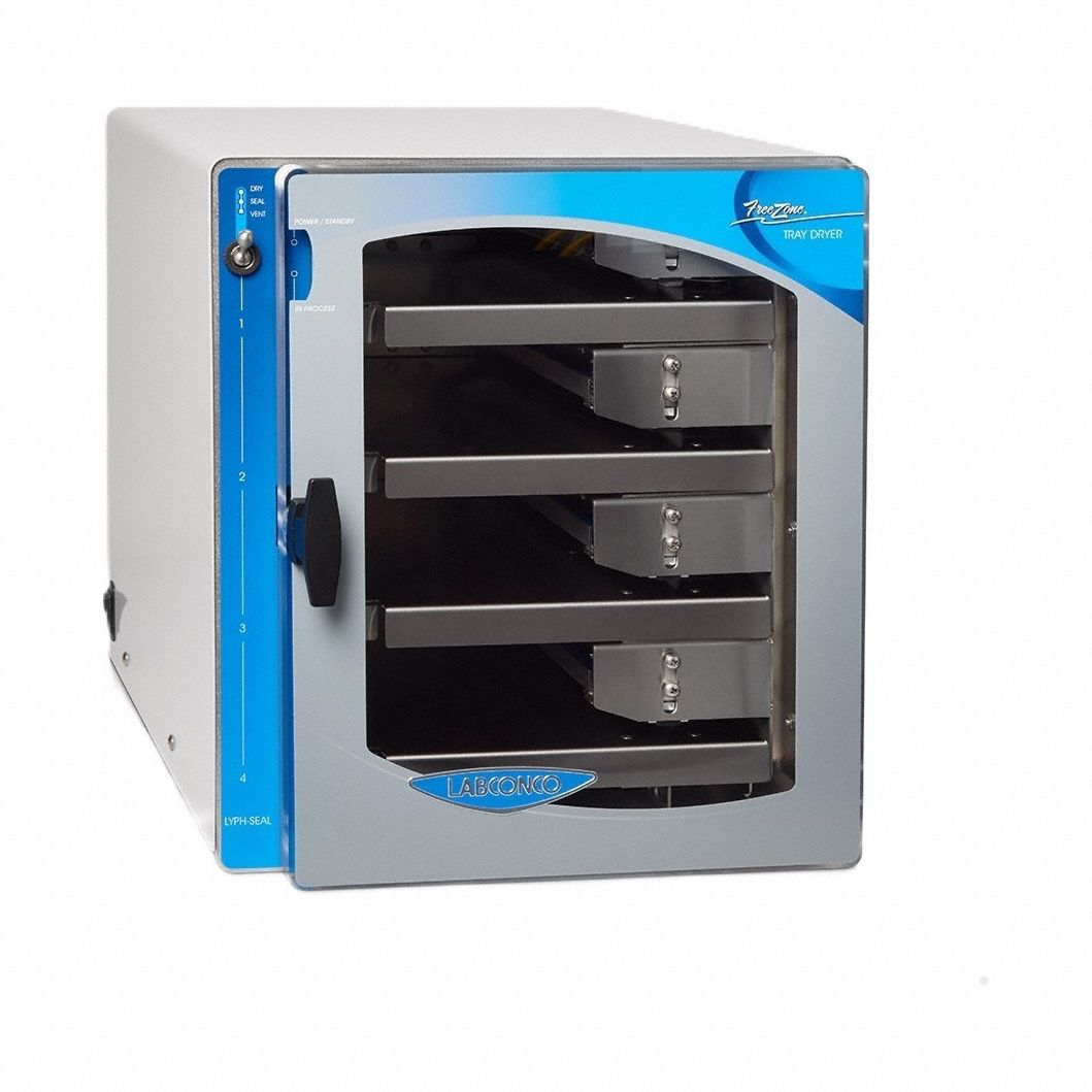 LABCONCO, -20°C, 19 1/4 in x 15 5/8 in x 17 7/8 in, Lyophilizes and ...