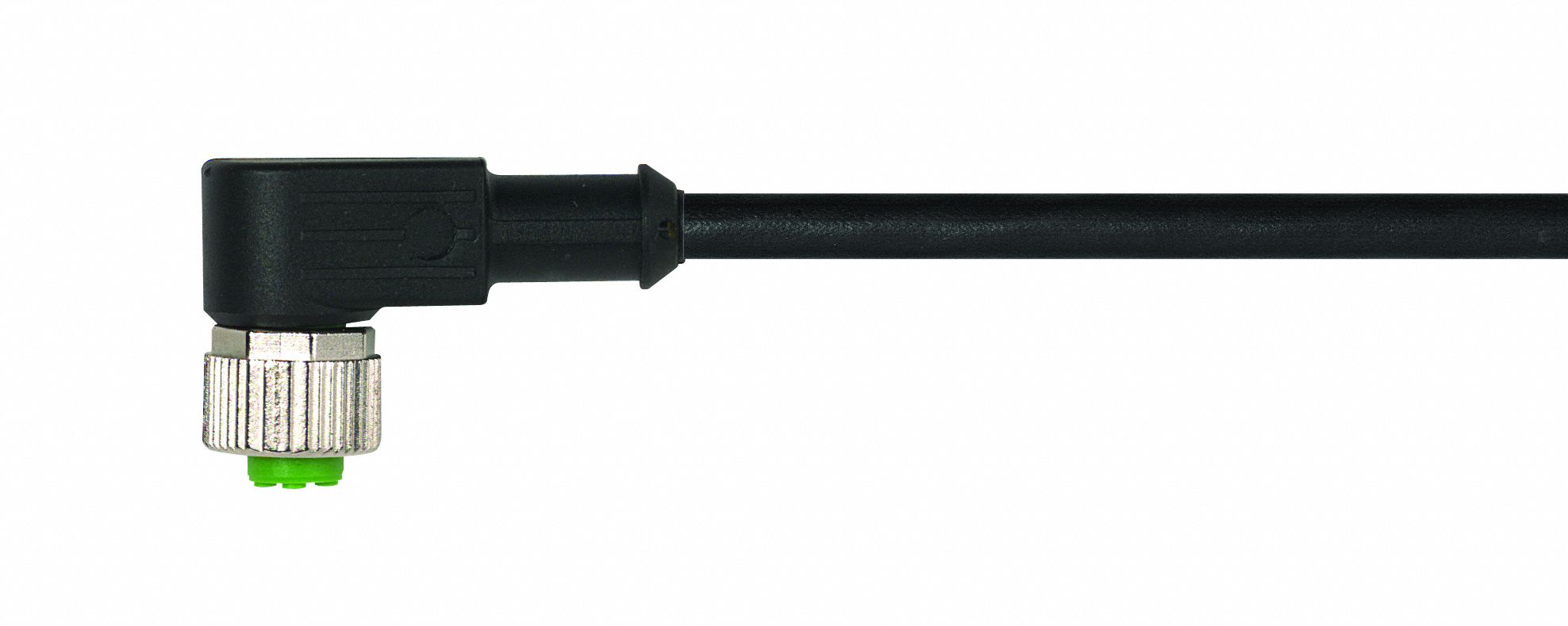 M12 Female Right Angle X Bare Wire, 4 Pins, Cordset - 812RA0|7000-12341 ...