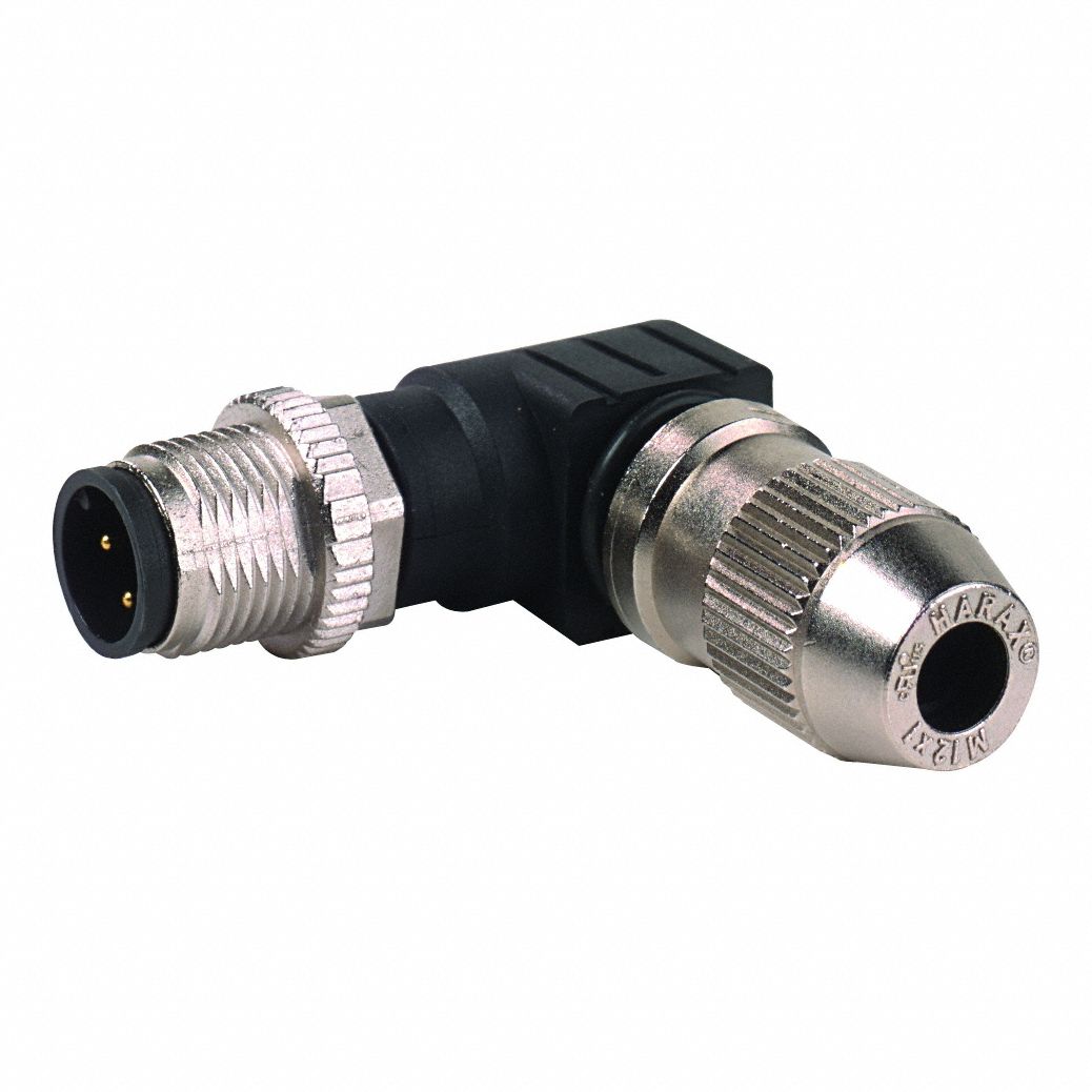MURRELEKTRONIK, A Coded, 4 Pin, Circular Connector - 812RU6|7000-12561 ...