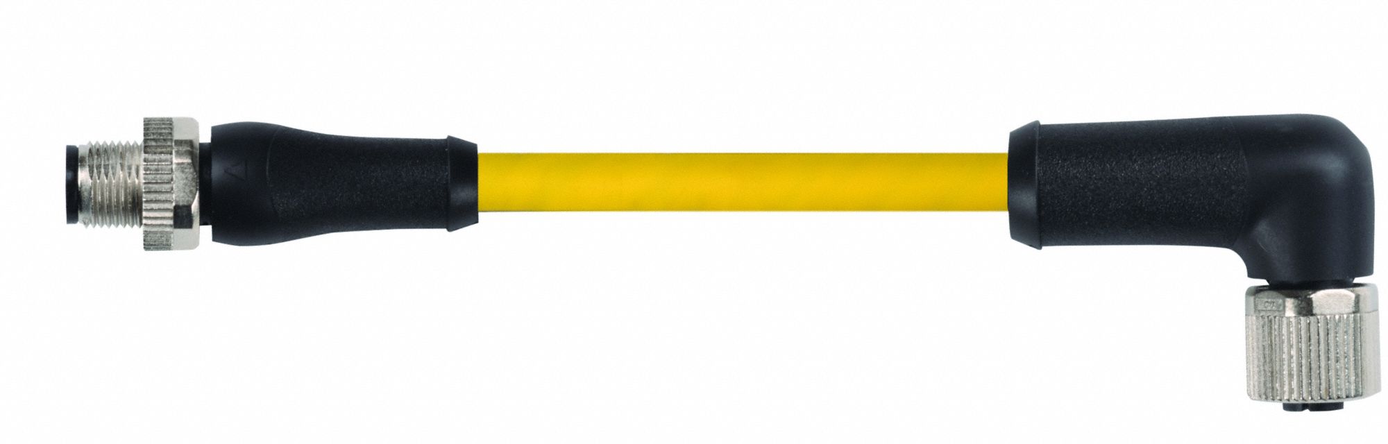 M12 Male Straight X M12 Female Right Angle, 4 Pins, Cordset - 812TN8 ...