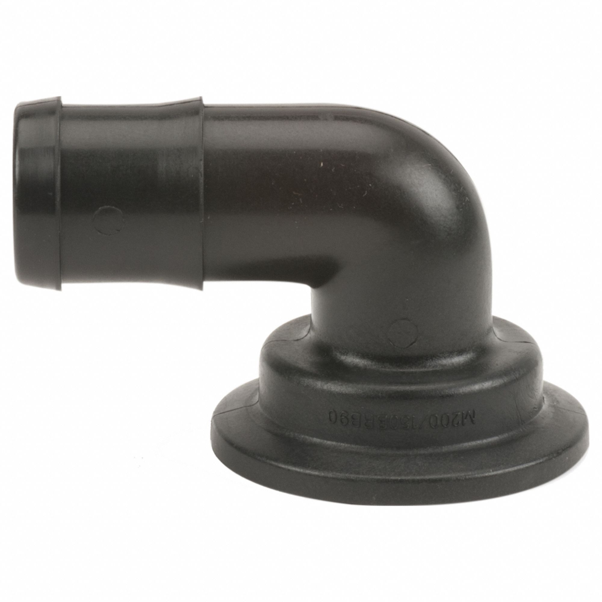 2 in x 1 1/2 in Fitting Pipe Size, Flange x Barbed, Flange - 804Y90 ...