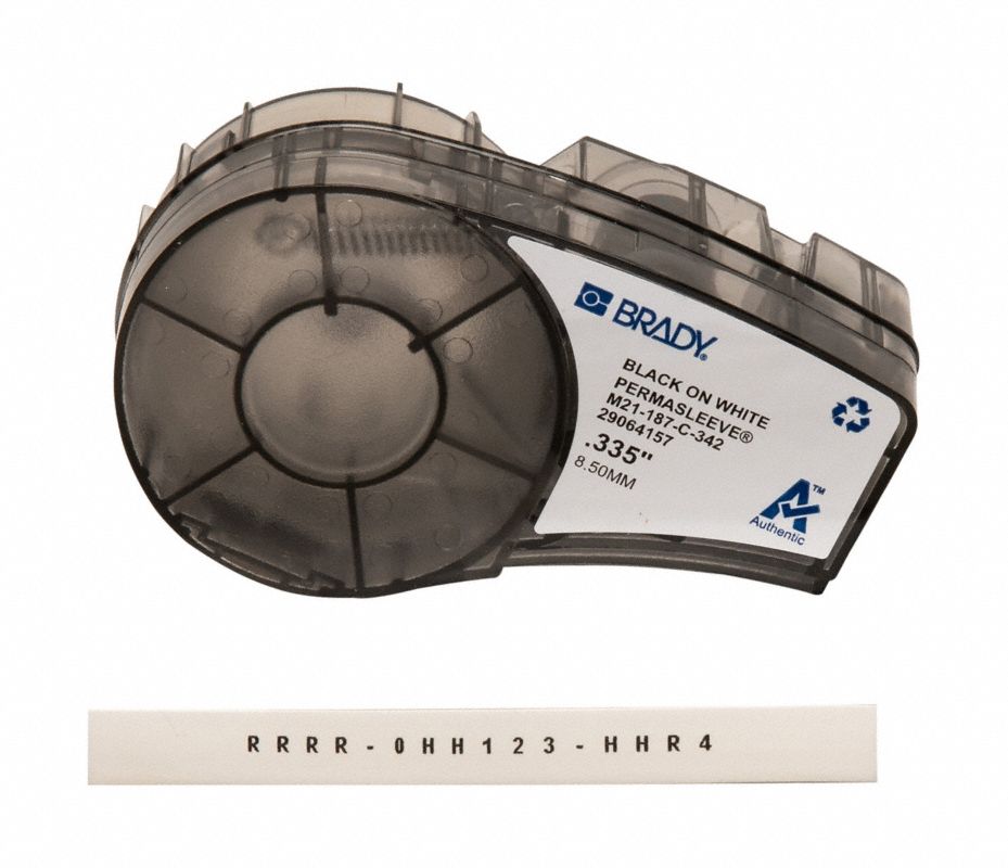 BRADY Etiqueta para Marcar Cables, Poliolefina B342, Altura 7 pies, Ancho 11/32" - 426ZC2 | M21 ...