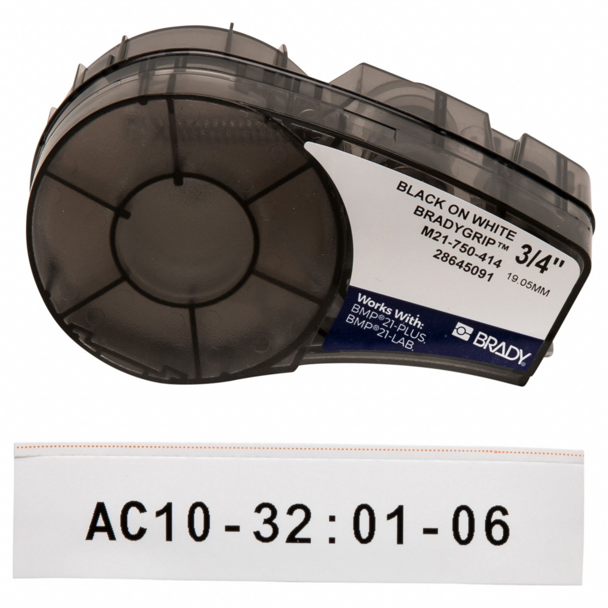 3/4 in x 10 ft, Polyester, Continuous Label Roll Cartridge - 60YR59|M21 ...