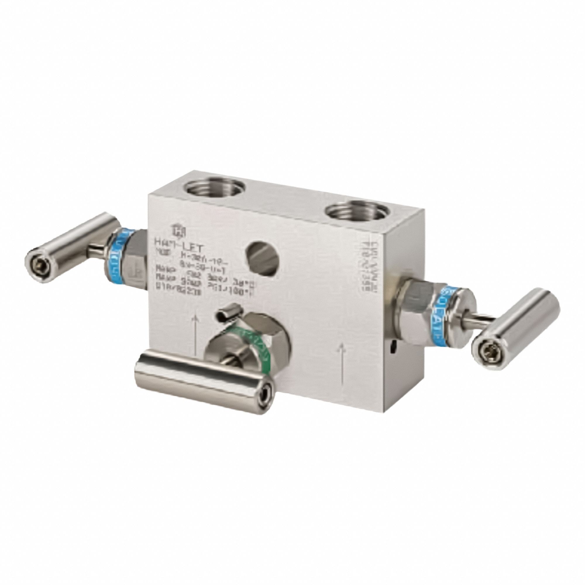 HAM-LET, Stainless Steel, 1/2" FNPT, Three-Way Valve - 879Z50|M-30S-10 ...