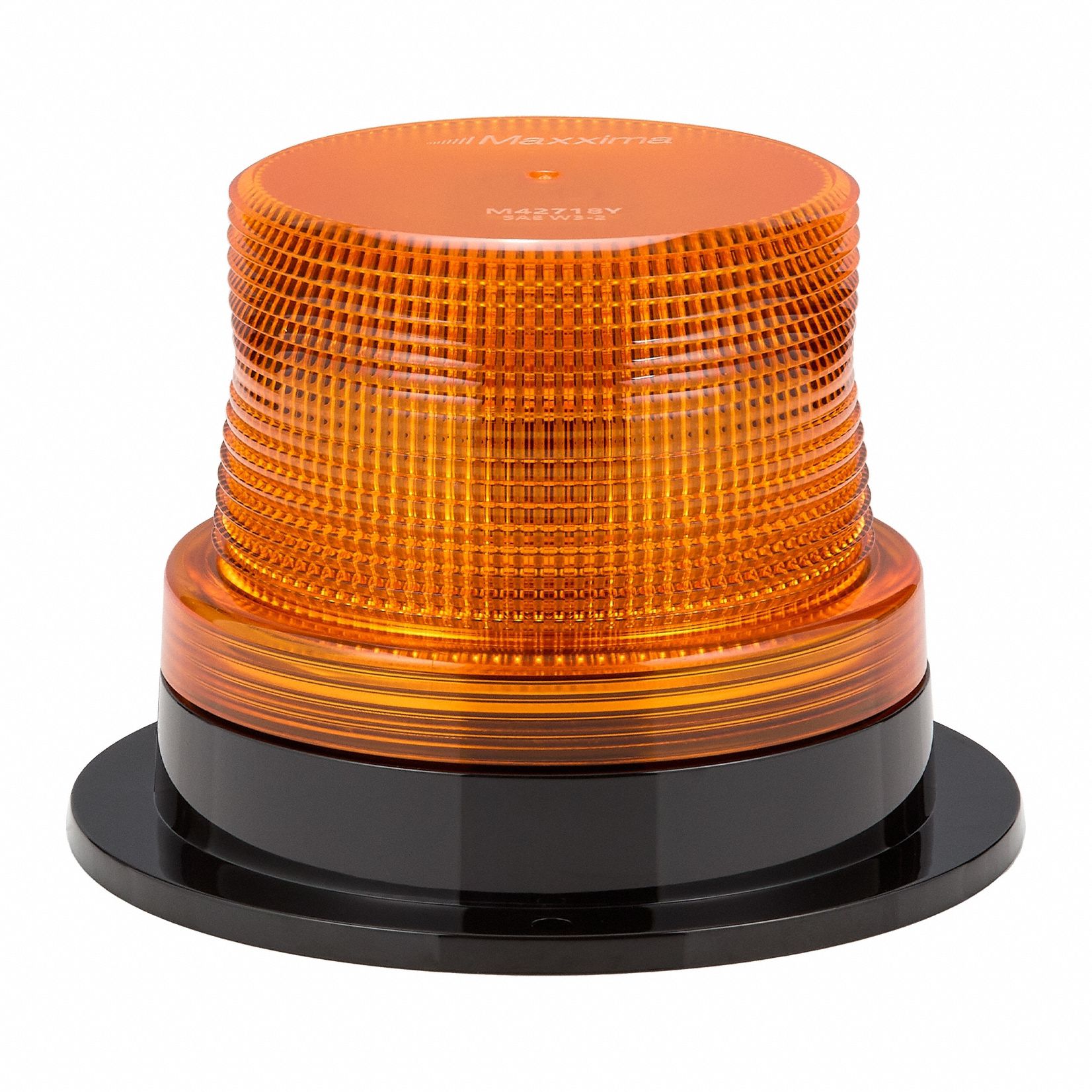 MAXXIMA, Flashing Beacon, Amber, Warning Beacon - 875HG5|M42718Y - Grainger