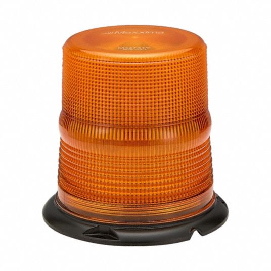 MAXXIMA, Flashing Beacon, Amber, Flashing Beacon - 826ZZ9|M42741Y ...