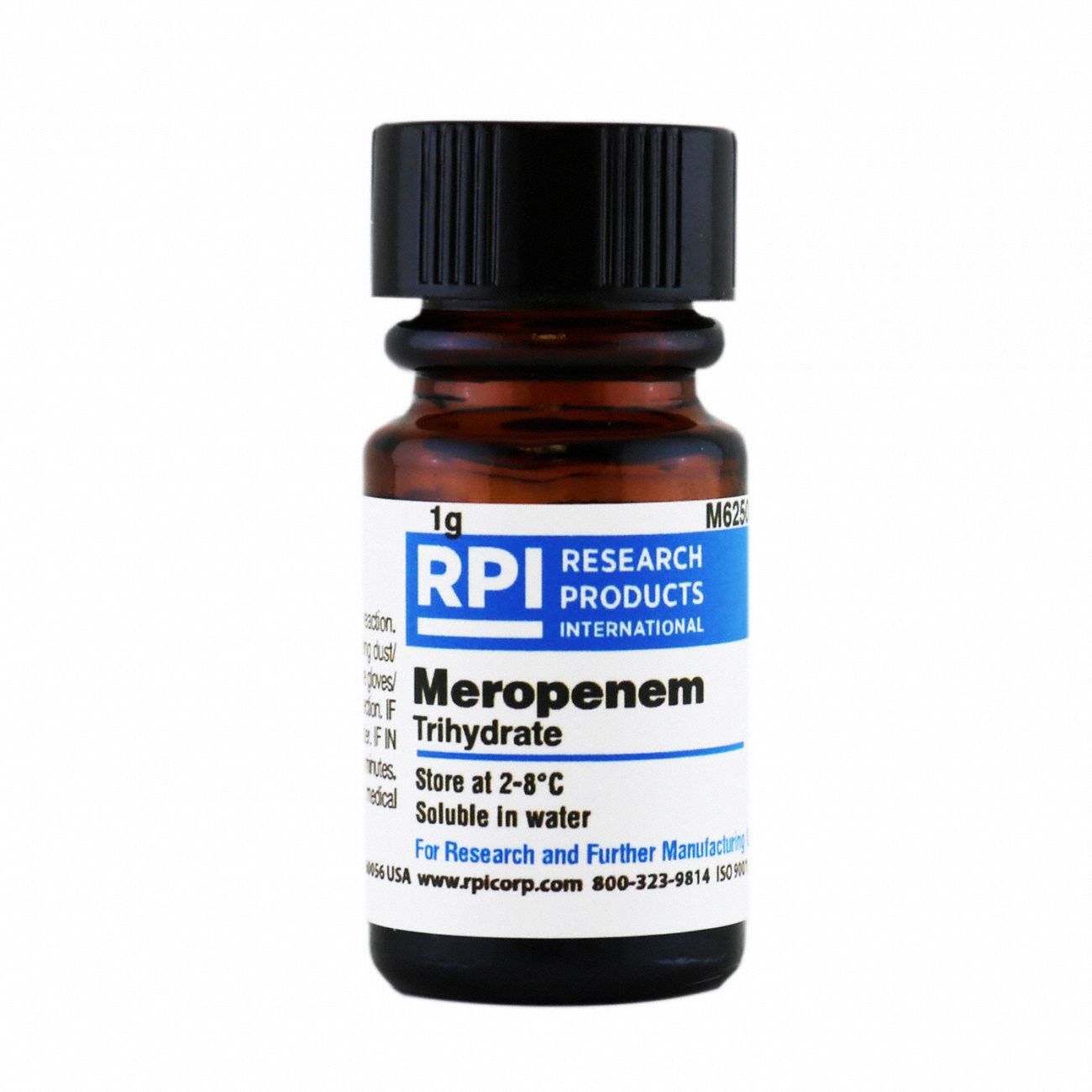 Lab, 1 g, Meropenem Trihydrate - 30TZ09|M62500-1.0 - Grainger