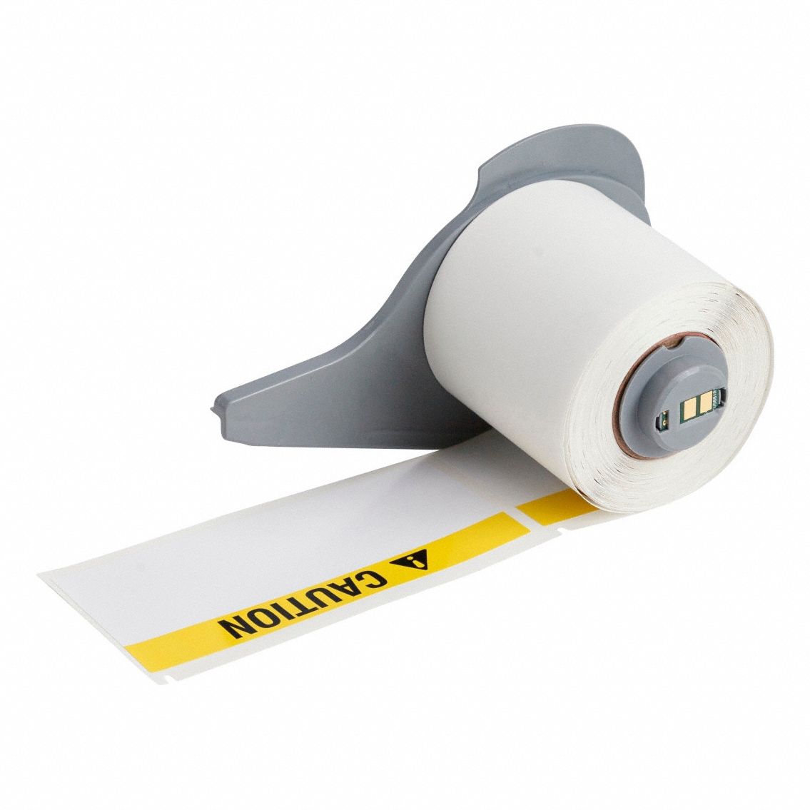 Caution, 1 29/32 in x 4 in, Pre-Cut Label Stock Roll - 822JD2|M7-38-595 ...