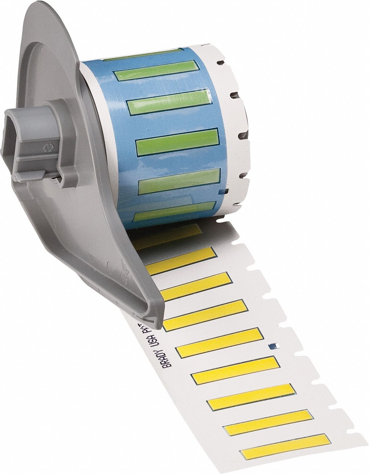 1 in x 3/16 in, Polyolefin, Sleeve Label - 803R97|M7-094-1-342-YL ...