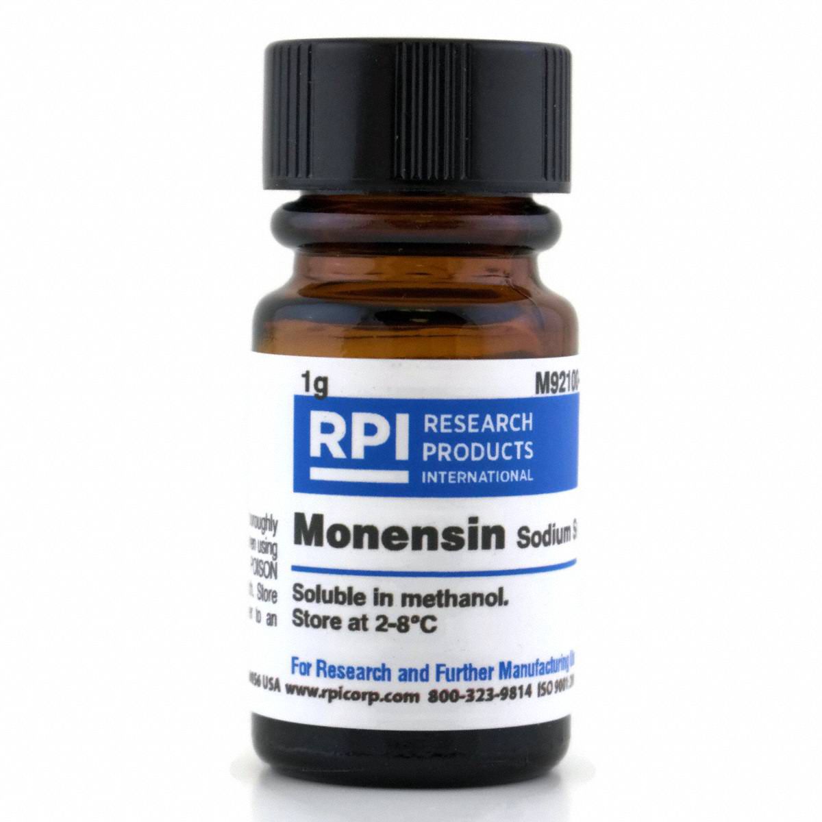 1 g, 22373-78-0, Monensin, Sodium Salt - 30TZ55|M92100-1.0 - Grainger