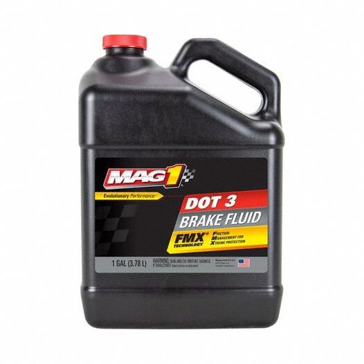 Anti-Lock Brakes/Drum Brakes, DOT 3, DOT 3 Brake Fluid, 1 gal - 816MA2 ...