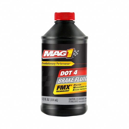 Disc Brakes/Drum Brakes, DOT 4, DOT 4 Brake Fluid, 12 oz - 816MA4 ...