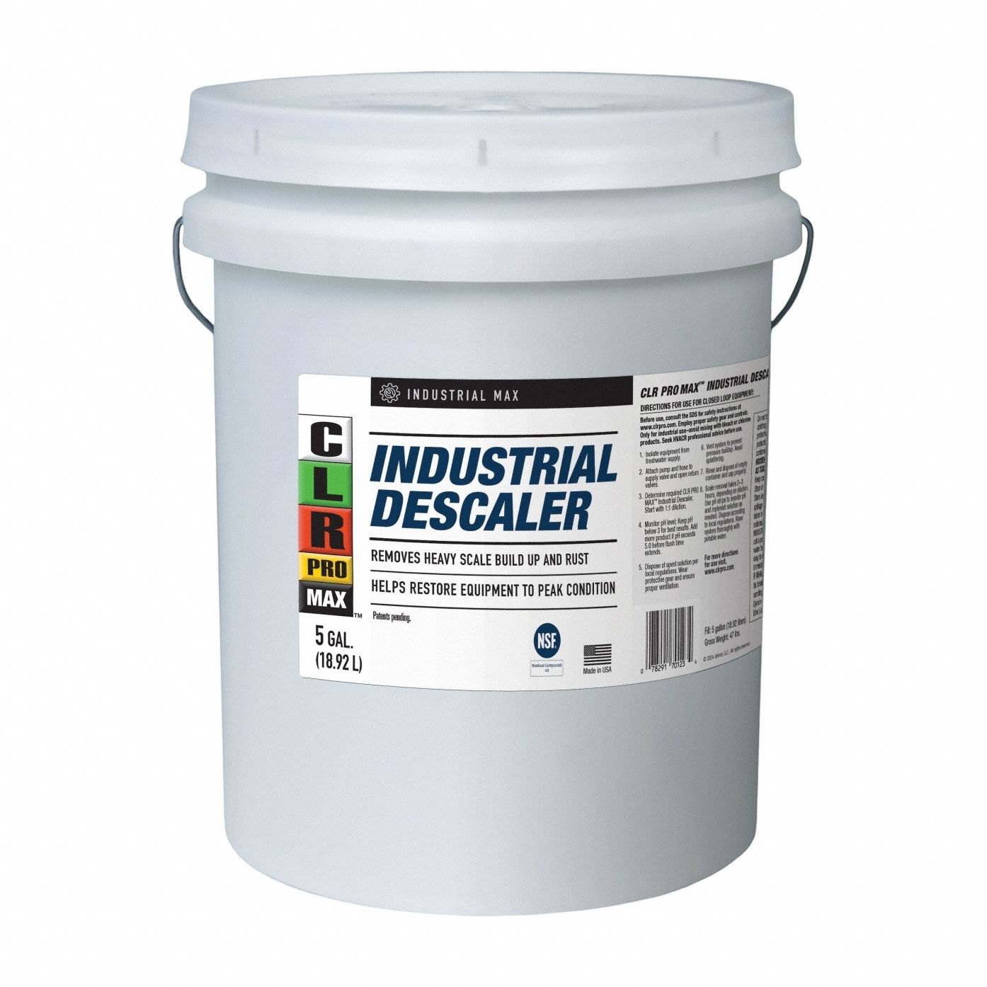 CLR PRO, CLR Pro Max, 5 gal, Scale Remover - 825UN3|G-IDESC-5PROM ...