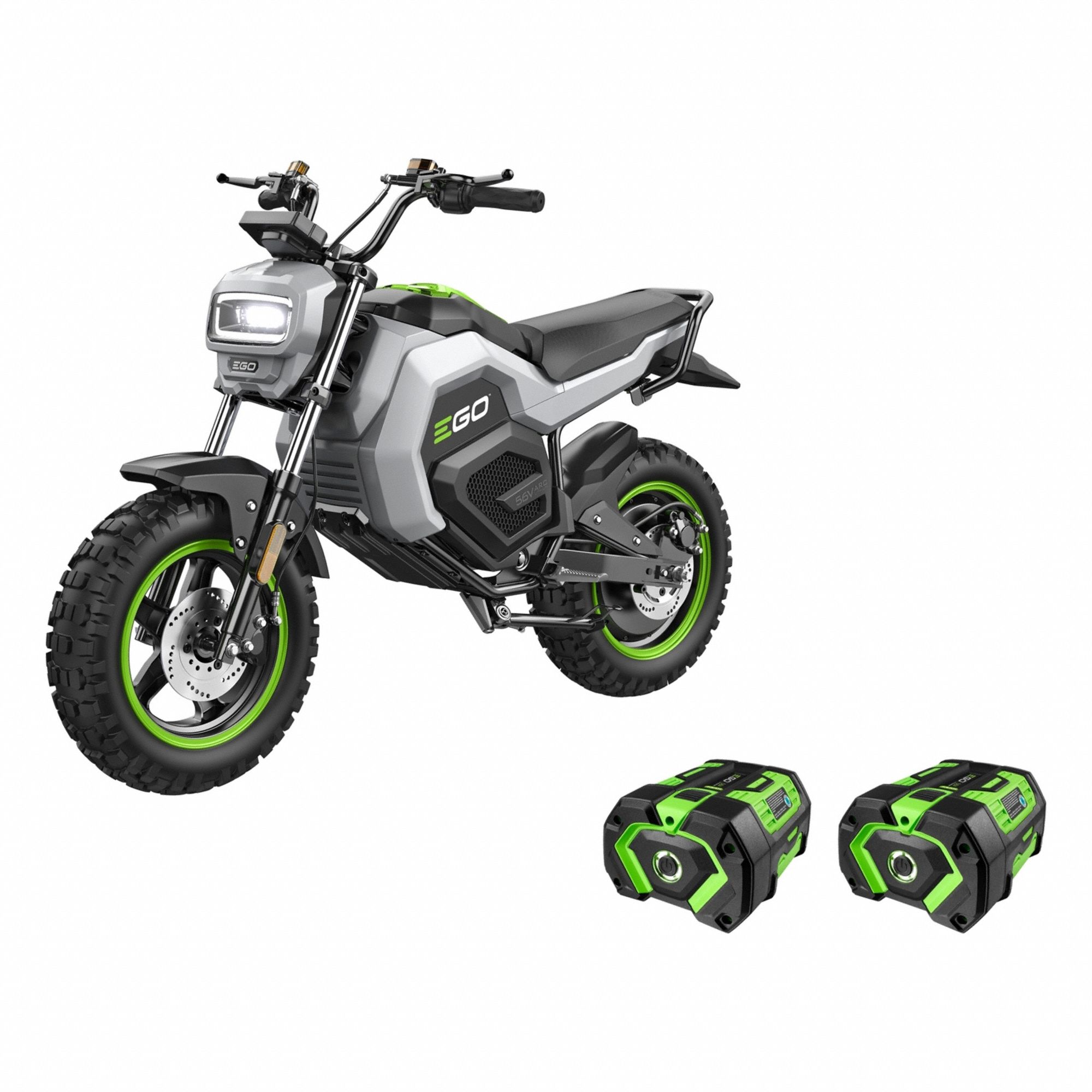 EGO, 28 1/4 in Overall Ht, 39 3/8 in Overall Wd, Electric Scooter ...