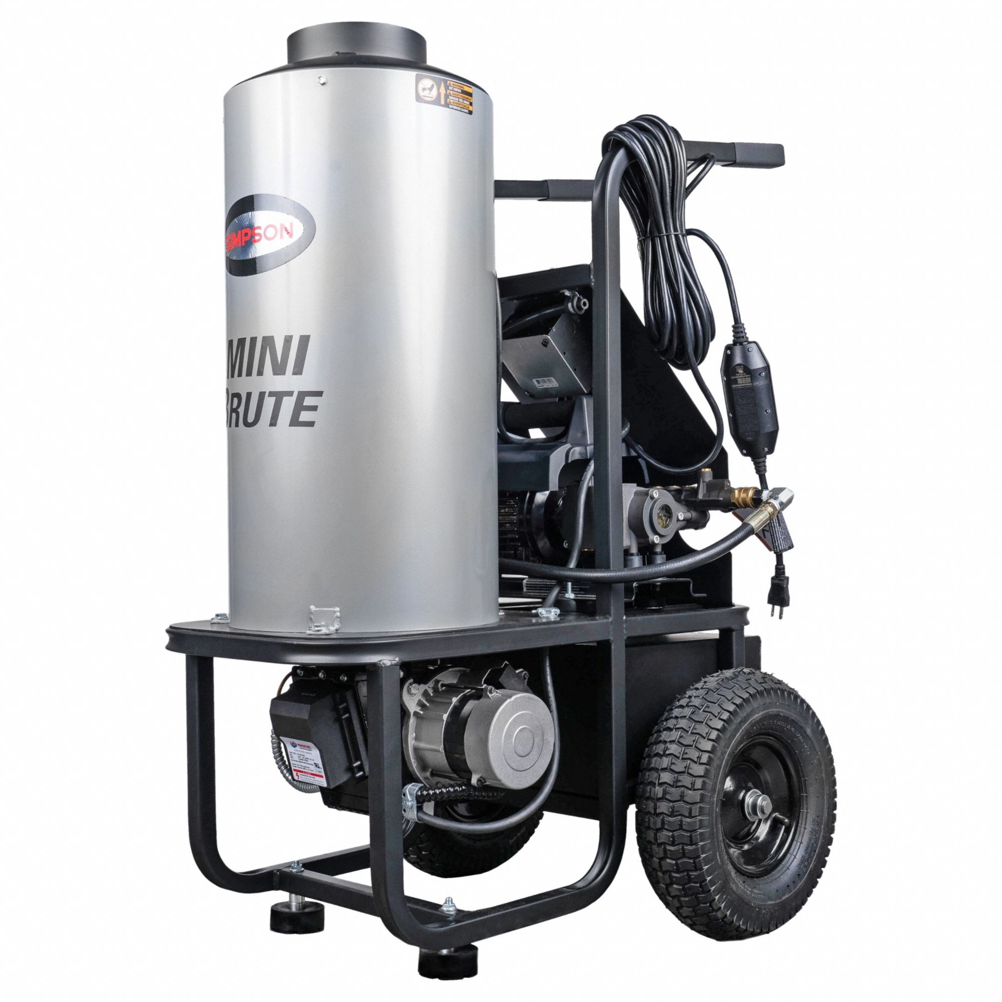 SIMPSON, Cart, 120 V – Single-Phase, Electric Pressure Washer - 819P05 ...